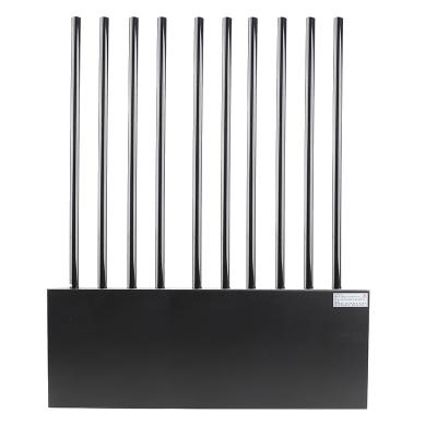 China VSWR Protection 10-30W Signal Jammer For Drones FM 40-90MHz Frequency Range for sale