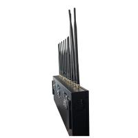 China Handheld Adjustable High Frequency Jammer Omni Directional Cover Radius 0-25m for sale