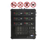 China Long Range Quadcopter Portable Jammer System Pulse Sweep Lightweight Remote Control Ethernet for sale