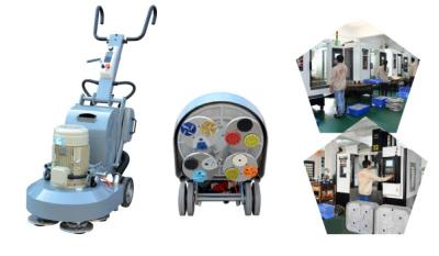 中国 太陽系の具体的なTerrazzoの床の粉砕機650mm 220V-240V 販売のため