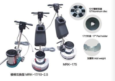 中国 220V単一フェーズ2.5HPの階段の石の床ポリッシャ17"ブラシ 販売のため