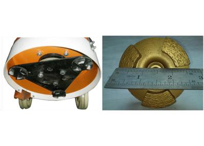 Cina Disco della smerigliatrice del diamante della lama della macinazione di tre segmenti per il pavimento di terrazzo in vendita