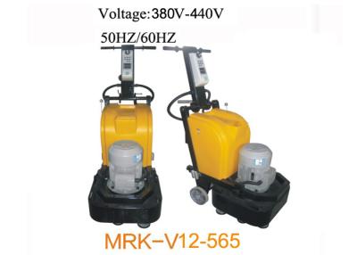 中国 調節可能なハンドル 11hp 7.5KW が付いている 12 の頭部の具体的な床の粉砕機 販売のため