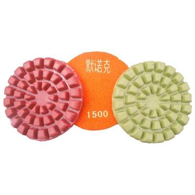 China Grit 30 - 3000 Diamond Polishing Pads For Concrete Floor for sale