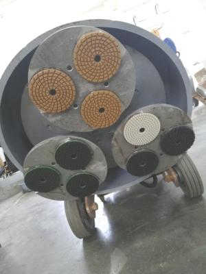 中国 5.5HP 9頭部の大理石のTerrazzoの具体的な床の粉砕機アルミニウム ダイ カストのギヤ ボックス 販売のため