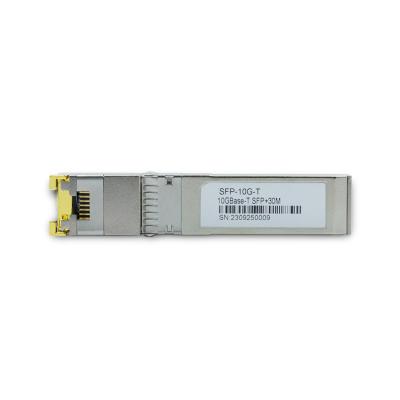 中国 シスコ対応10GBASE-T SFP+銅RJ-45 30m オプティカルトランシーバーモジュール 販売のため