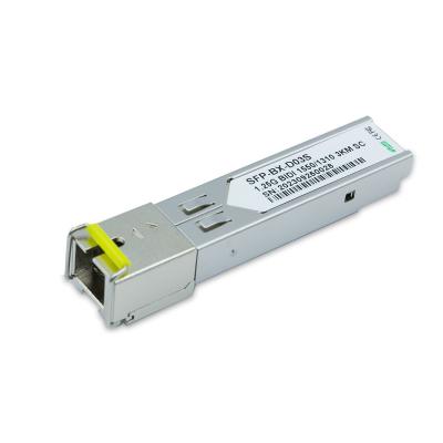 中国 SCコネクタ SMF 3km リーチ 1550nm TX 1310nm SFP RX 1.25GBASE BiDi 販売のため
