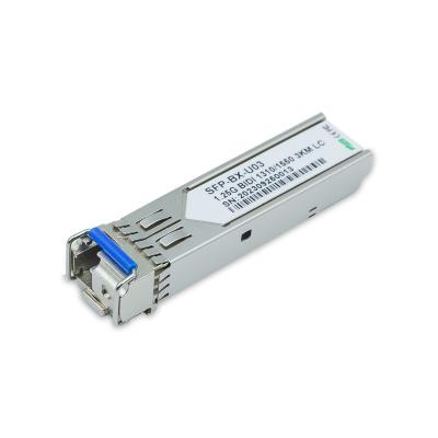 中国 シングルモード 1Gトランシーバー 3km 1310nm TX 1550nm RX シスコ対応 1.25GBASE BiDi SFP LCコネクタ 販売のため