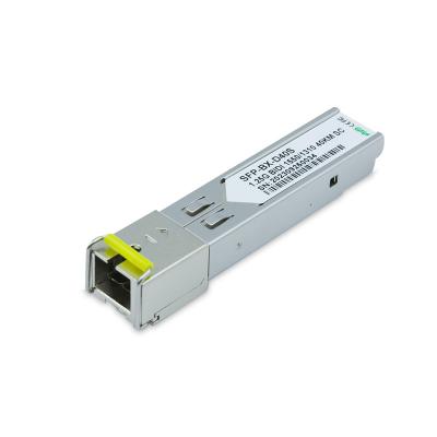 中国 SMF 1Gトランシーバー BiDi SFP SCコネクタ 40km リーチ 1550nm TX 1310nm RXトランシーバー 販売のため