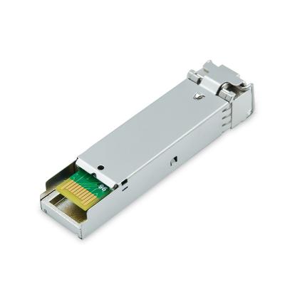 中国 80km 1550nm TX 1490nm RX 1Gトランシーバー シスコ対応 1.25GBASE BiDi SFP LCコネクタ シングルモード 販売のため