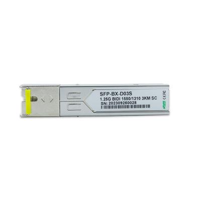 Cina SC Connector SMF 3km Reach 1550nm TX 1310nm SFP RX 1.25GBASE BiDi in vendita