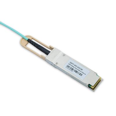 China 40GBASE QSFP+ AOC Cables 0.5m To 100m Cisco Compatible for sale
