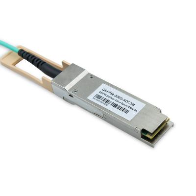 中国 QSFP56 200GBASE AOC イーサネットケーブル シスコ対応 販売のため