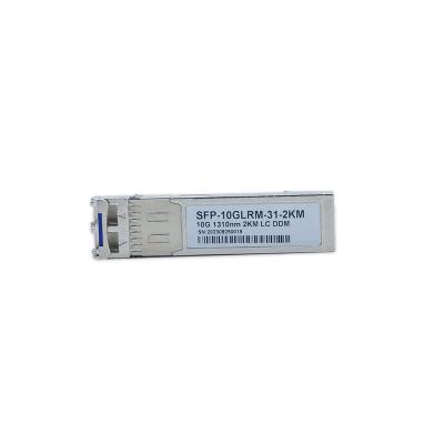 中国 シスコ対応 10GBASE-LRM SFP+ 1310nm 2km デュプレックス LC SMF トランシーバー モジュール 販売のため