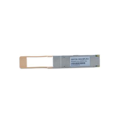 Cina PLR4 QSFP28 100GB Trasmettitore MTP/MPO-12 10km I-Temp Over OM3/OM4 SMF Modulo Trasmettitore Ottico in vendita