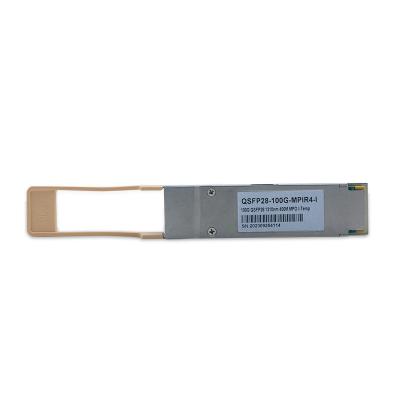 Cina 400m 1310nm 100G trasmettitore ottico QSFP28 MTP MPO Over SMF Modulo trasmettitore ottico I-Temp in vendita