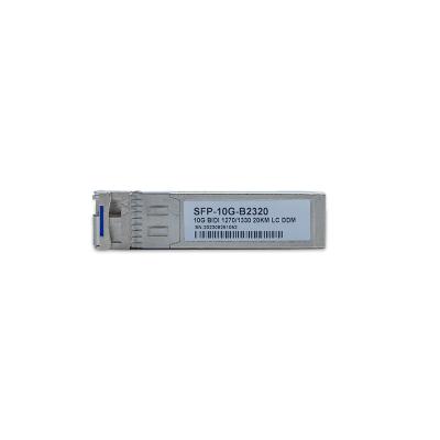 Cina Cisco Compatibile 10GBASE BIDI SFP+1270nm TX/1330nm RX Modulo trasmettitore SMF LC Simplex 20km in vendita