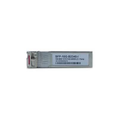 Cina 40km Simplex LC SMF 10gb SFP+ Modulo 10GBASE BIDI SFP+ 1270nm TX/1330nm RX in vendita
