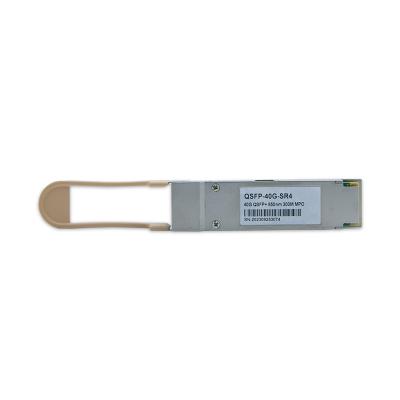 Cina 40GBASE-SR4 QSFP+ 40G Trasmettitore ottico 850nm 300m MTP MPO-12 MMF Modulo trasmettitore in vendita