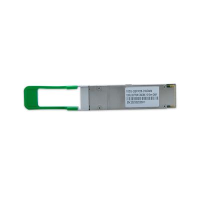 Cina 100GBASE-CWDM4 QSFP28 100G Trasmettitore ottico 1310nm 2km LC SMF Transceiver Modulo in vendita
