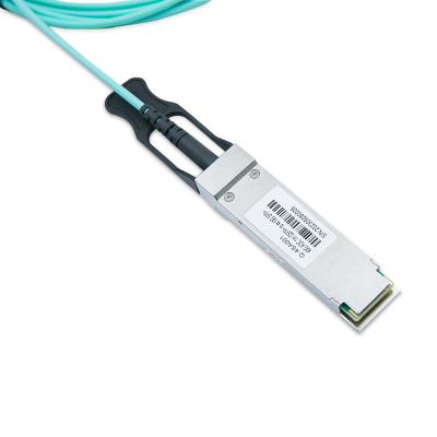 Cina Cavi AOC compatibili con Cisco da 40G QSFP+ a 4x10G QSFP+ Cavo ottico attivo di rottura in vendita
