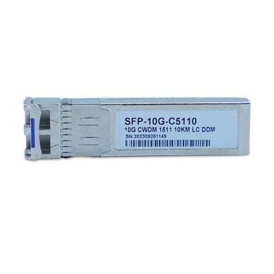 Cina CWDM 10G SFP+ 1510nm 10km Duplex LC SMF Cisco Compatibile in vendita