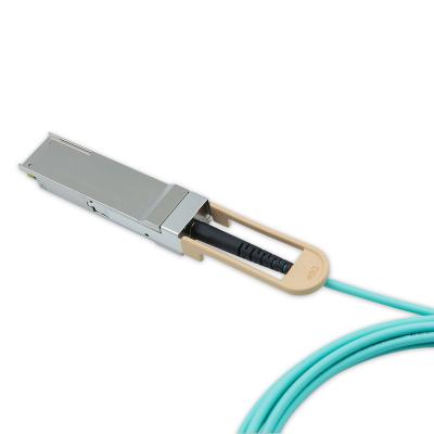 China 40GBASE QSFP+ to QSFP+ AOC Cables 3m Cisco Compatible Ethernet or IB application Te koop