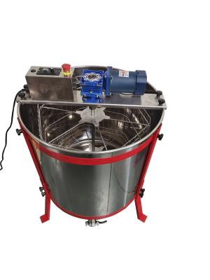 China 6 Frames Stainless Steel Honey Extractor With Special Design Electric One for sale