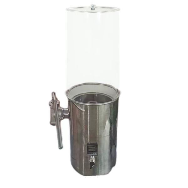 Transparent Heated Honey Settler 29L Stainless Steel Honey Tank With Heater
