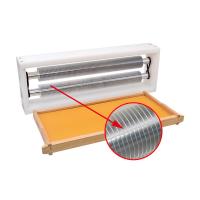 China Beekeeping Uncapping Roller Tool Honey Scraper with Plastic Frame for sale