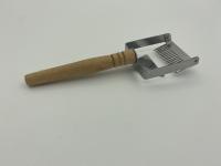 China 17 Needles Wooden Handle Uncapping Fork with Adjustable Screw for Beekeeping for sale