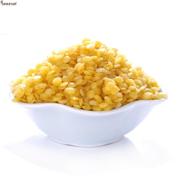 100% Pure Natural Yellow Beeswax Granual Pallet Food And Drug Level BeesWax