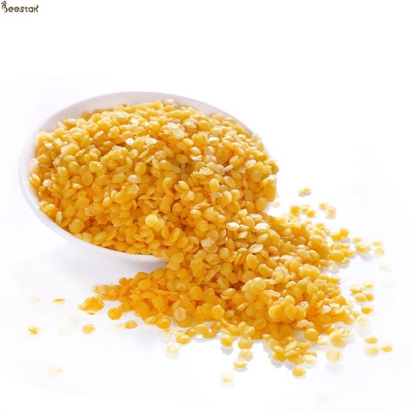 100% Pure Natural Yellow Beeswax Granual Pallet Food And Drug Level BeesWax