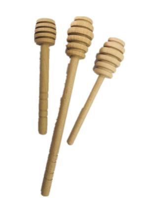 China Long Handle Wood Honey Stir Bar Honey Splash Bar For Splashing Honey for sale