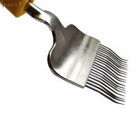 China 19 Needles Stainless Steel Uncapping Fork with Plastic Handle for Honey Uncapping for sale
