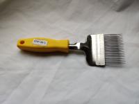 China 19 Needles Stainless Steel Uncapping Fork with Plastic Handle for Honey Uncapping for sale