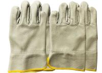 China Agriculture Cowhide Beekeeping Gloves Without Cuff for Bee Farm Work in Customized Sizes for sale