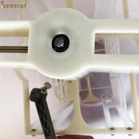 China 2 frame plastic manual honey processing extraction machine beekeeping honey extractor for sale