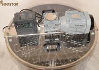China Stainless Steel 8 Frames Electric Honey Extractor With Speed Control For Beekeepers for sale