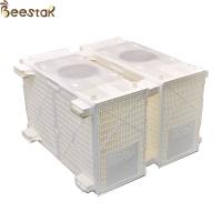 China PP Plastic Bee Bus Bee Cage for Queen Bee Farming 355*235*140mm Beehive Equipment for sale