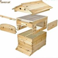 China Automatic Self Flowing Flow Hive with Chinese Fir Wood for Beekeeping - Unassembled Langstroth Hive for sale