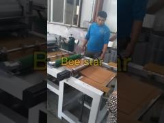 セリウムの蜜蝋の基礎シートを作るためのフル オートの蜜蝋の基礎機械