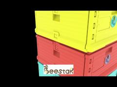 Food Grade Plastic Thermo Beehive 10 Frames With Pollen Trap Two Layers Bee Hive