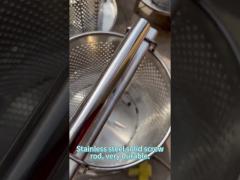 Van de de Machinebij van de roestvrij staal de de handbijenwas van de Waspresser honing en was presser
