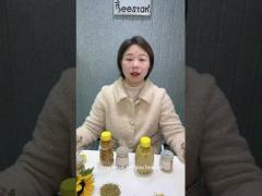 Amarillo grande de los gránulos del girasol del polen mezclado fresco de la abeja
