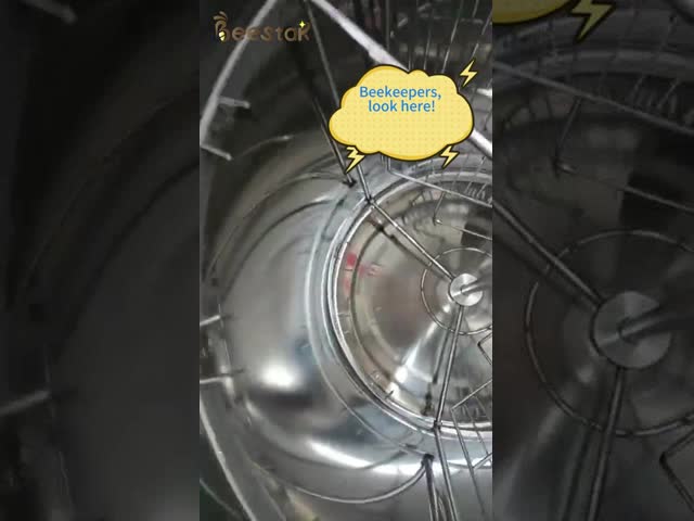 4 acciaio inossidabile Honey Extractor With Metal Stand e ss manuali Honey Gate di pagina 201