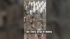Squeeze Every Drop! Efficient Beeswax Honey Press Machine