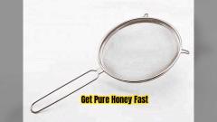 Best Stainless Steel Honey Strainer for Pure Honey