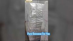 We only produce 100% pure beeswax, which is in high demand for a long time and continues to sell wel