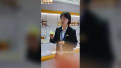 Royal jelly, which was popular at the exhibition site Pure Royal Jelly Organic Health,